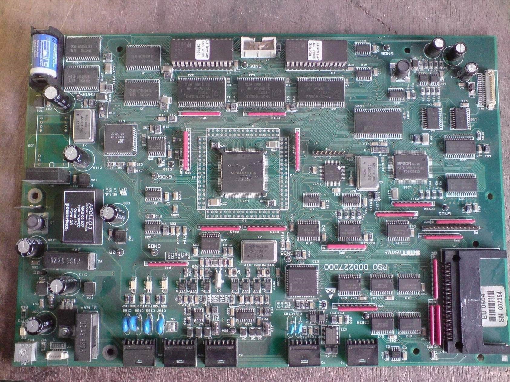 PSO000227000 TERMINAL CPU CARD Electronic cards for G6300 SMIT GS900