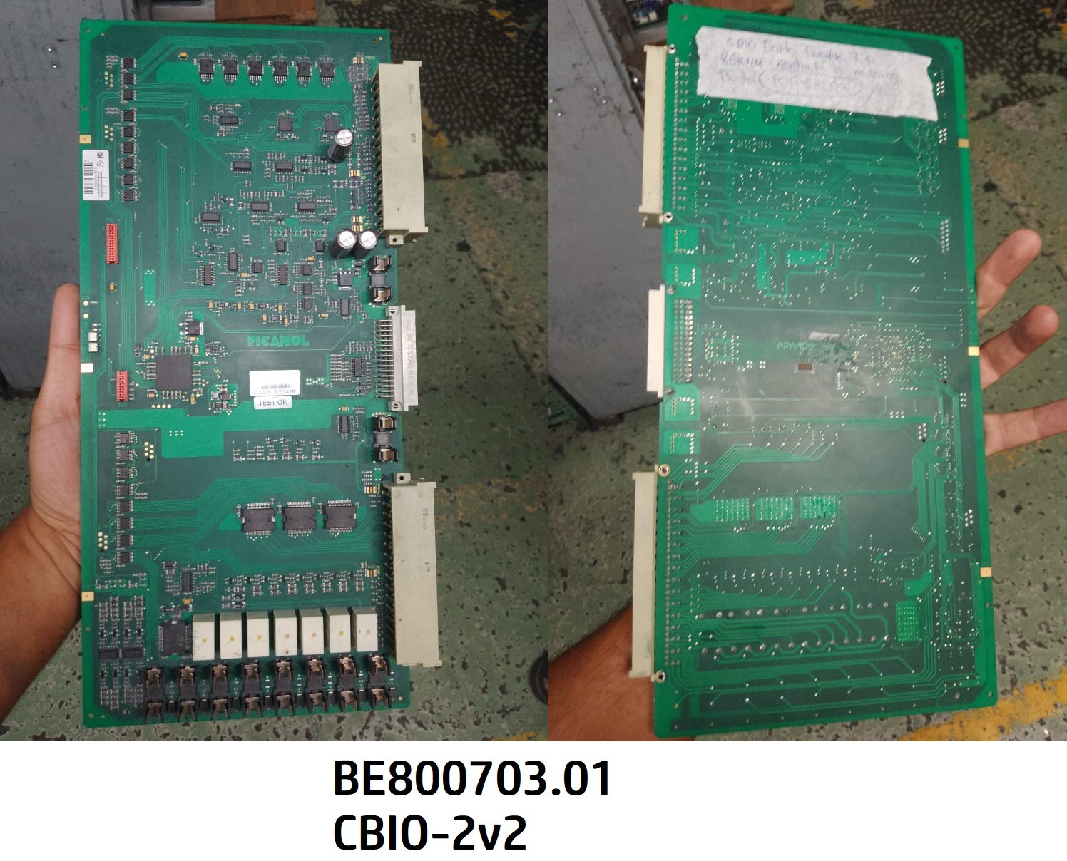 BE800703.01 CBIO 2V2 BOARD PICANOL LOOM PARTS