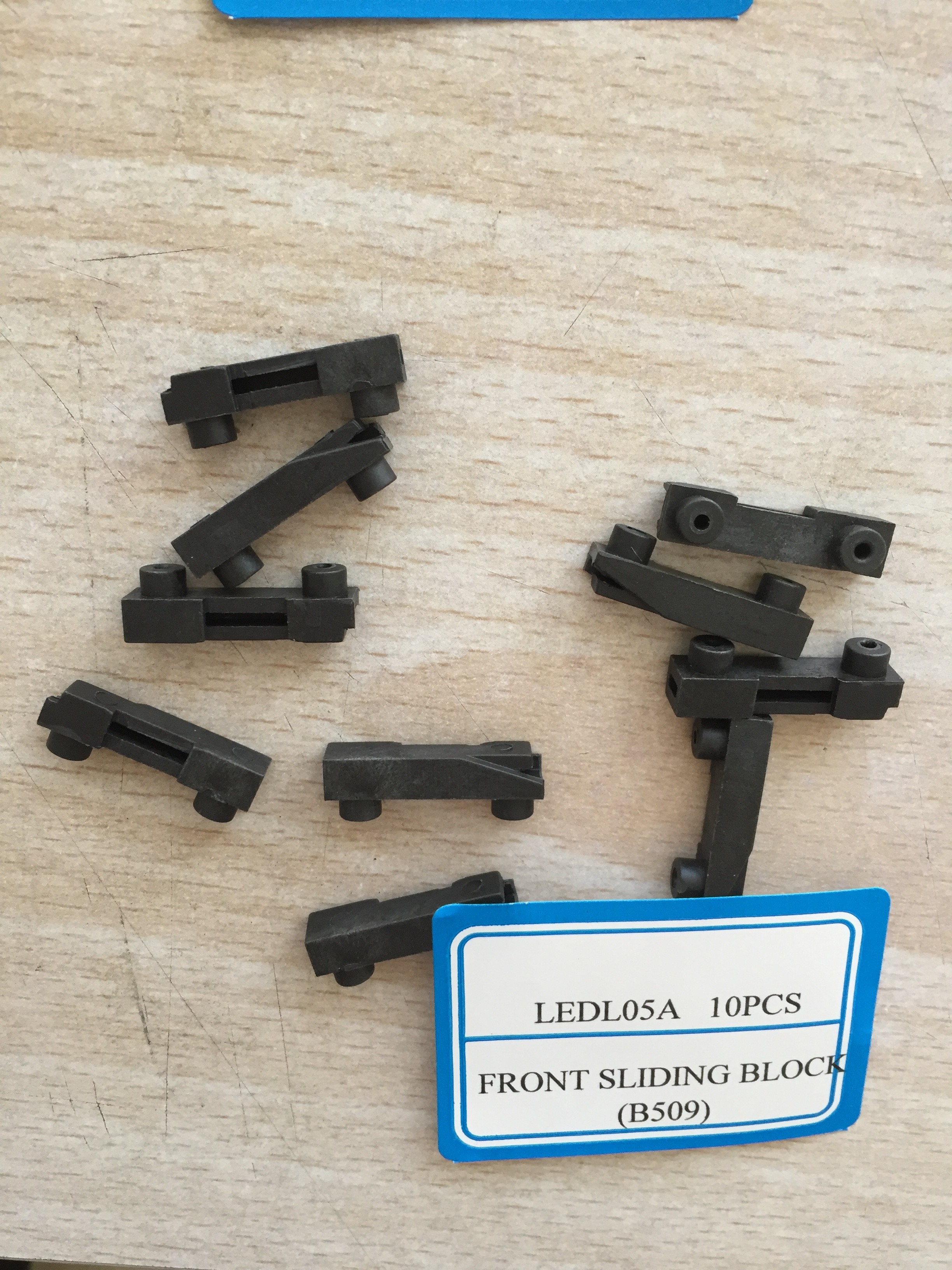 LEDL05A FRONT SLIDING BLOCK LEDL04A BACK SLIDING BLOCK